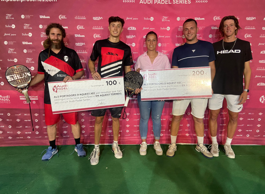 David Garcia i Albert Roglan guanyen la primera categoria del torneig ...